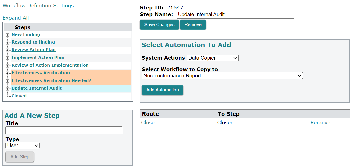 Setting up Data Copier Automation – Quality Management (Essentials)
