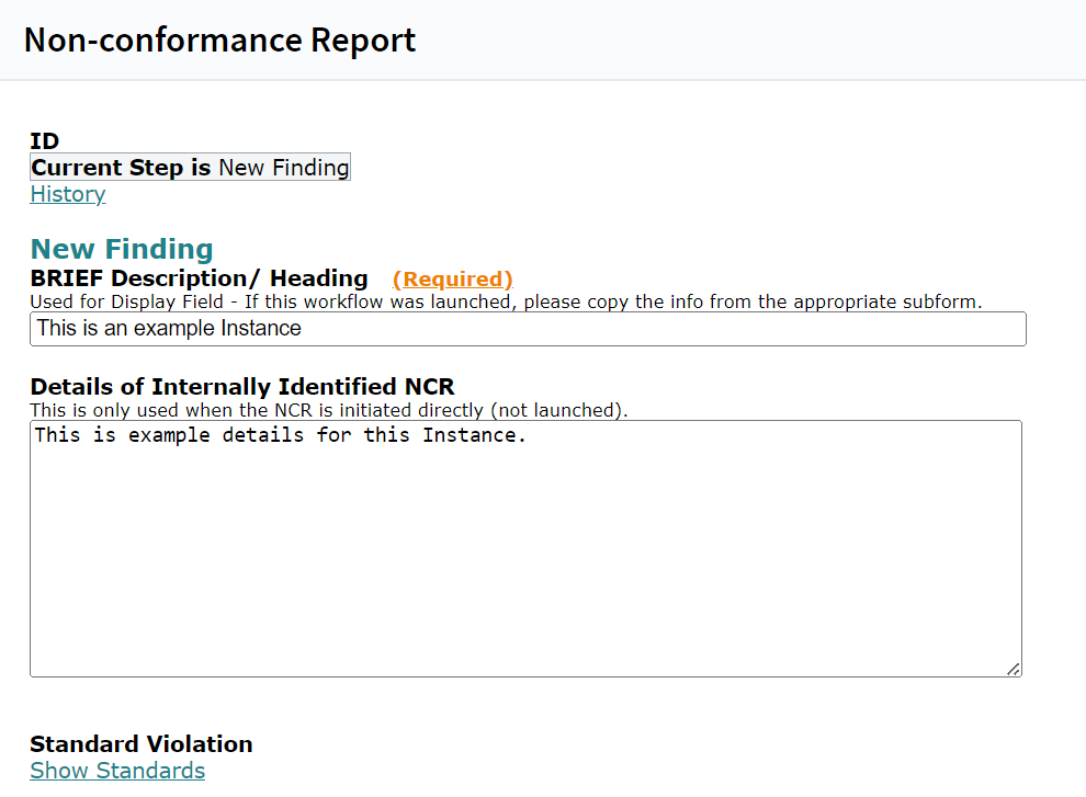 Using the Workflows section of the Inbox – Quality Management (Essentials)