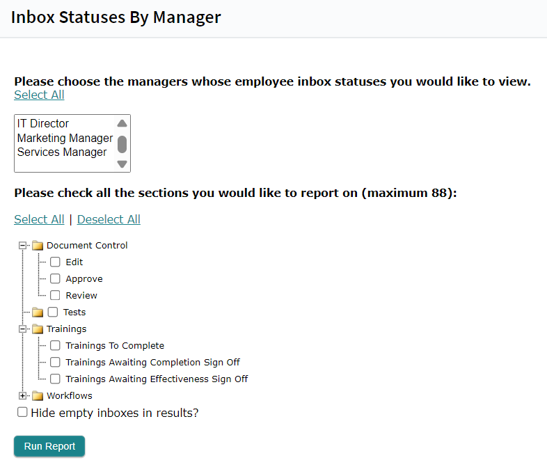 How to Use System Reports – Quality Management (Essentials)