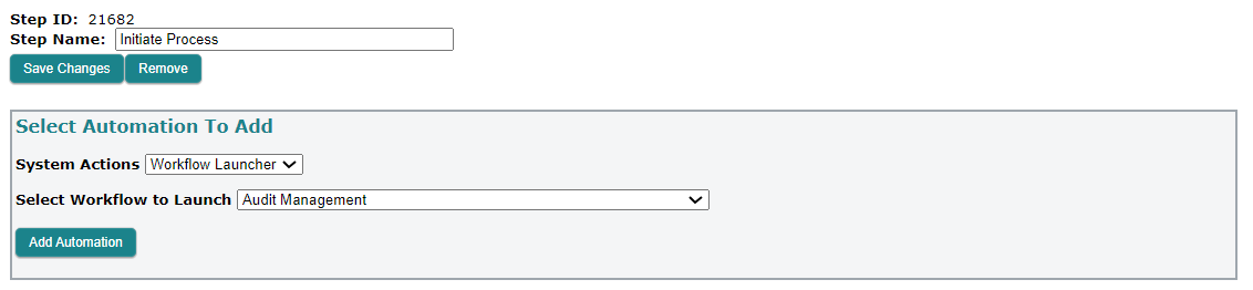 Setting up Workflow Launcher Automation – Quality Management (Essentials)